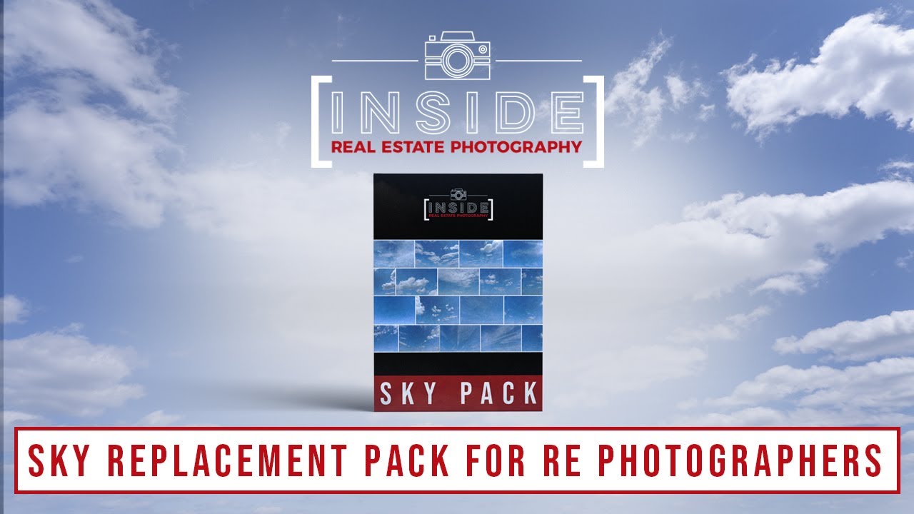 Awesome Sky Replacement Pack for Real Estate Photographers!