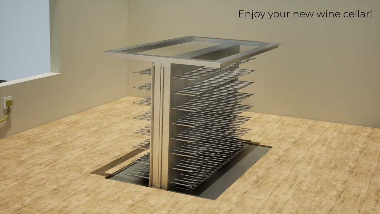 Elevation Wine Cellar Installation