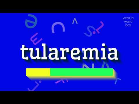 How to say "tularemia"! (High Quality Voices)