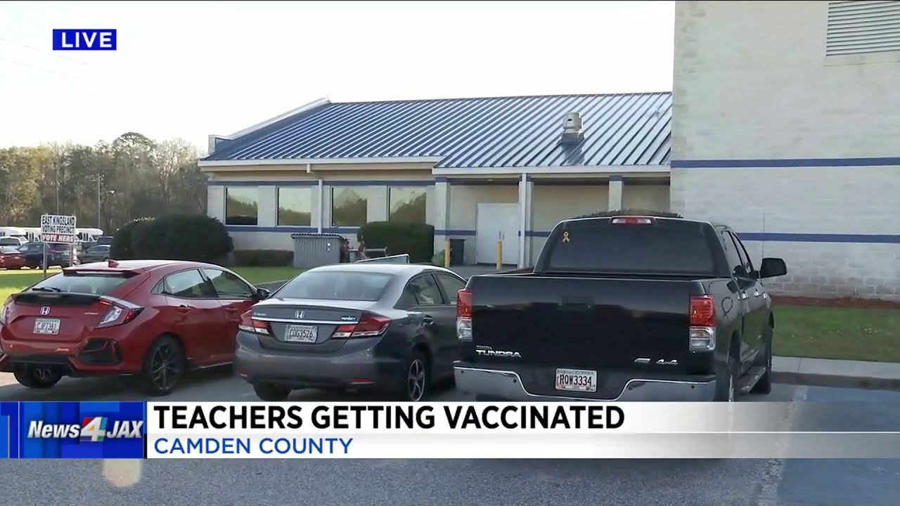 Camden County recreation center vaccination site