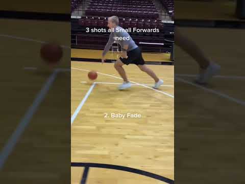 Are you a small forward? Make sure you have these shots in your game!