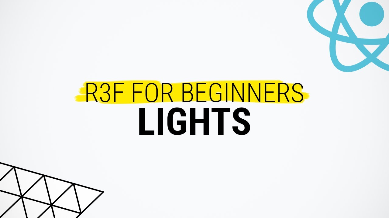 Lights - React Three Fiber Tutorial for Beginners