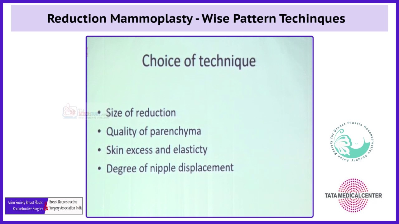 21 Reduction Mammoplasty   Wise Pattern Techinques