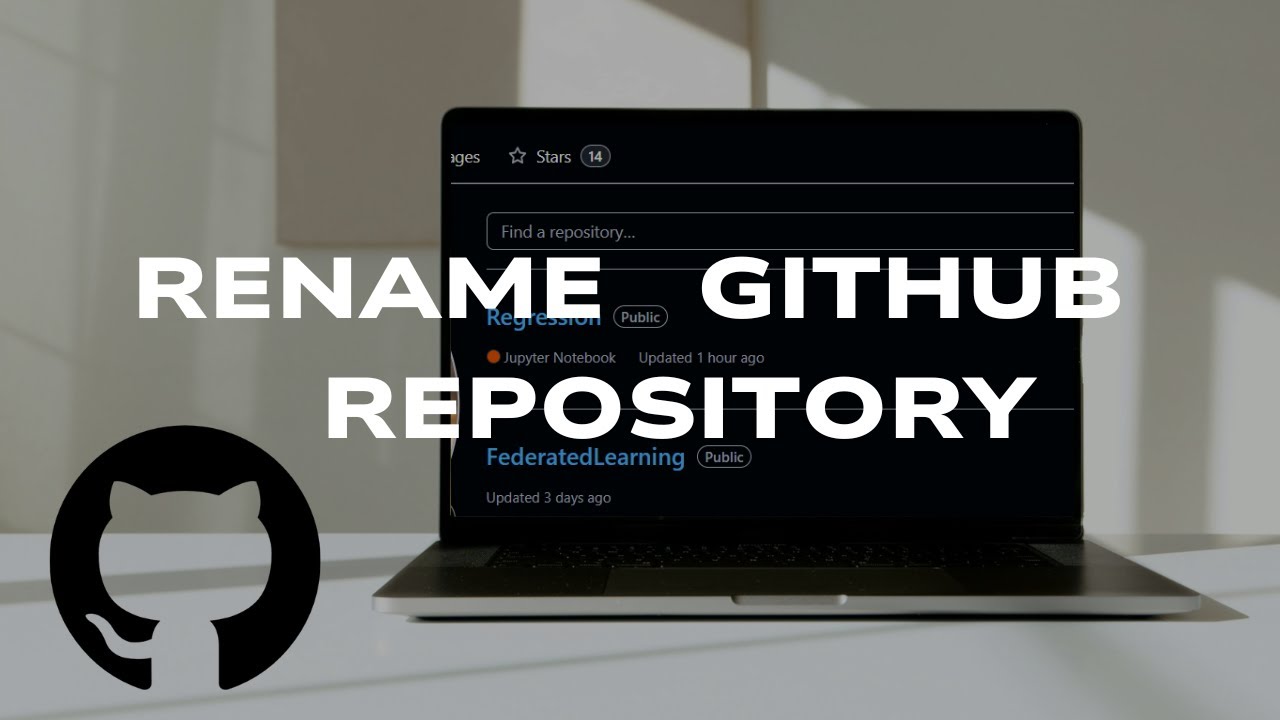 RENAME GITHUB REPOSITORY | Change Github Repository Name | Github | REPO | Github Repository