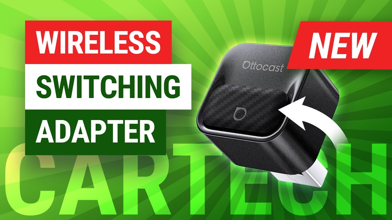Ottocast Mini Pico Adapter – Wireless Multi-Device Switching for Wired CarPlay & Android Auto