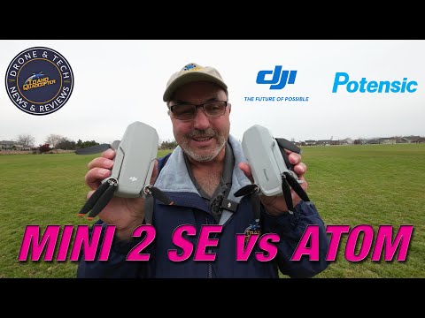 Potensic Atom vs DJI Mini 2 SE - Drone Shootout Comparison