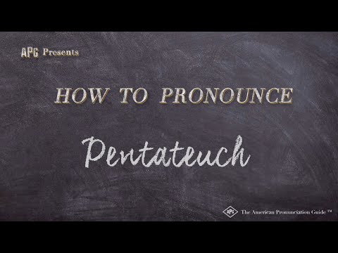 How to Pronounce Pentateuch (Real Life Examples!)