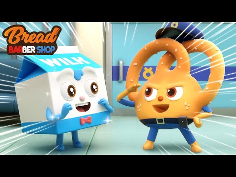BreadBarbershop3 | My dream is to be a police officer! | english /animation/dessert