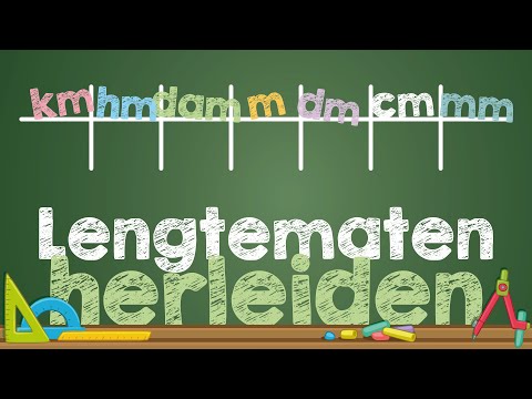 LENGTEMATEN herleiden / omrekenen (wiskunde)