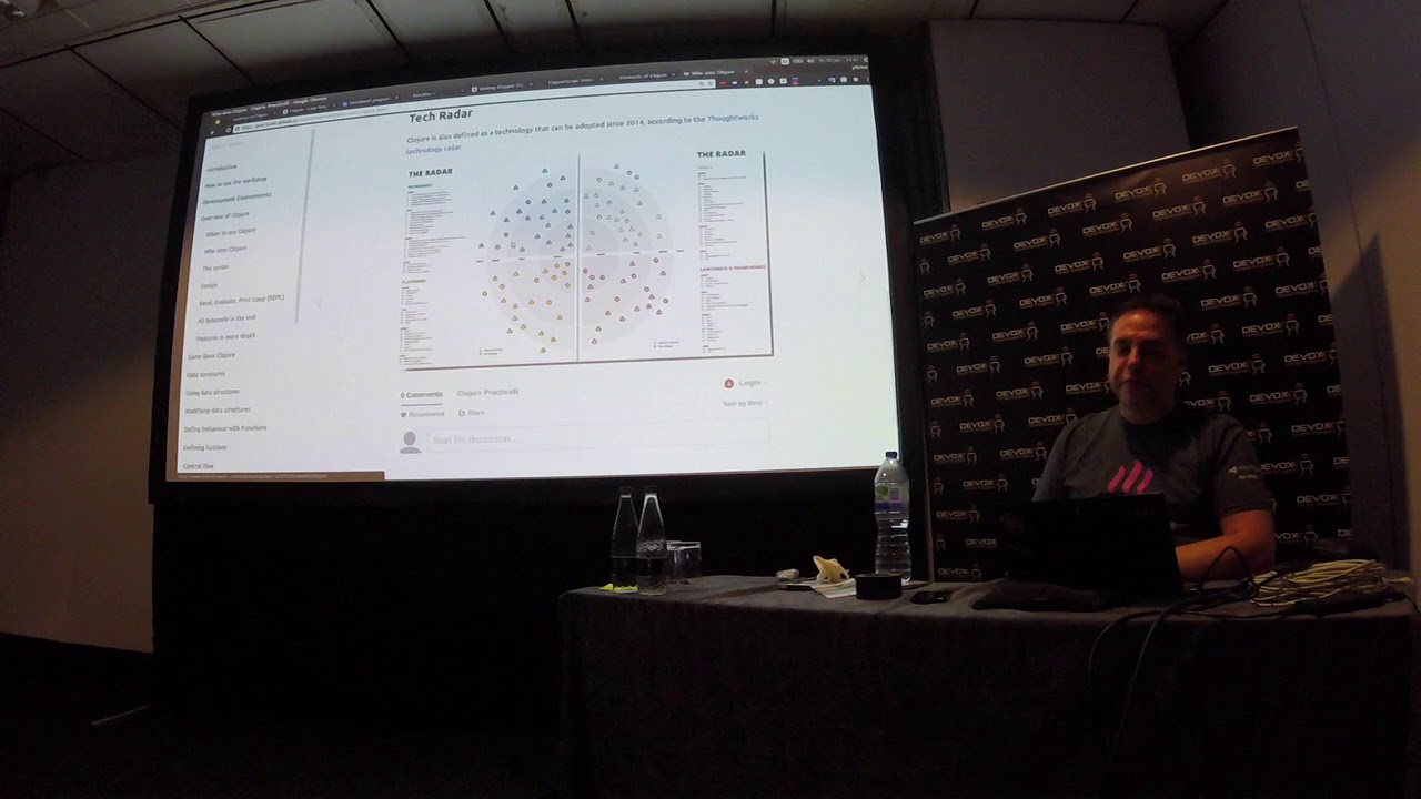 Archive: Clojure - Thinking Functionally workshop at Devoxx UK 2016