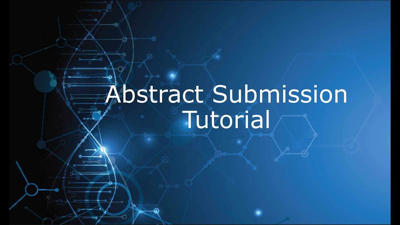 PAS 2023 Abstract Submission Tutorial