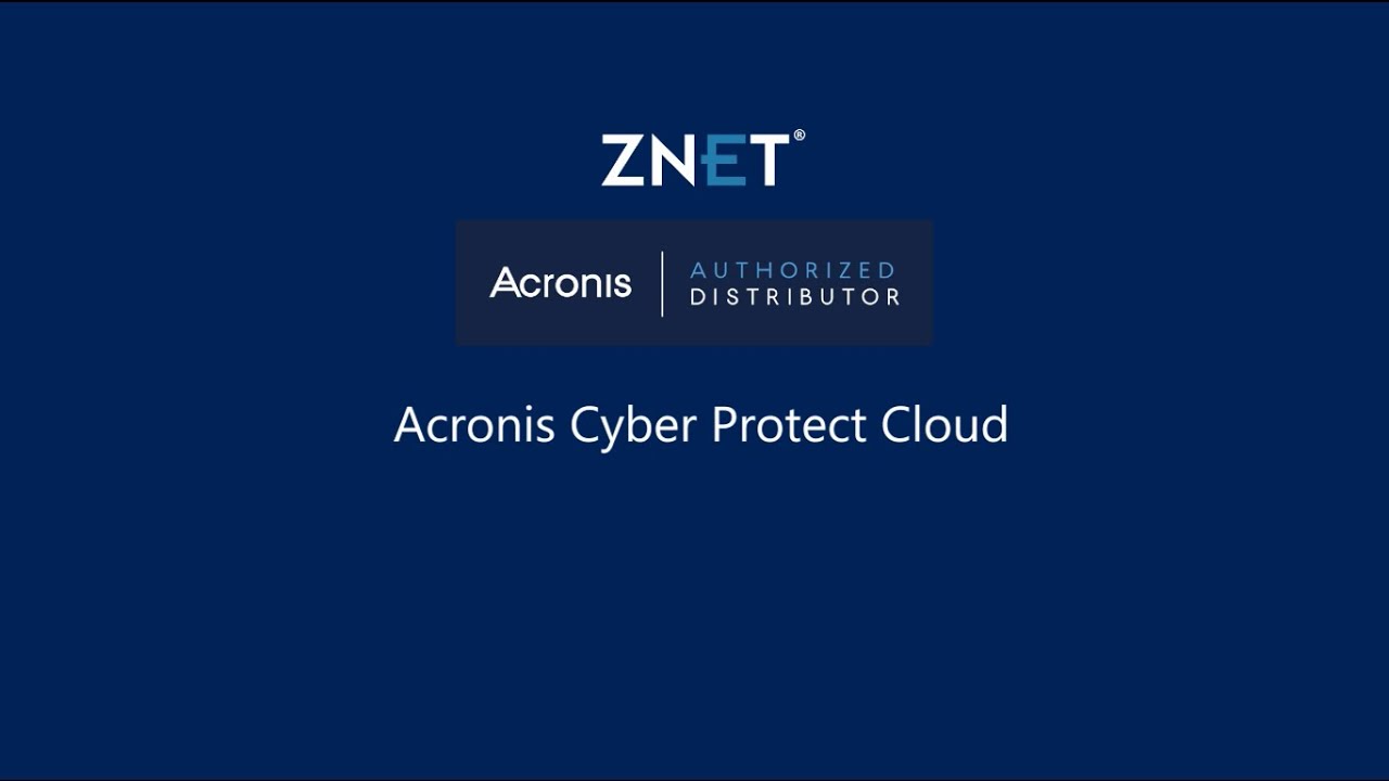 Acronis Cyber Protect Cloud