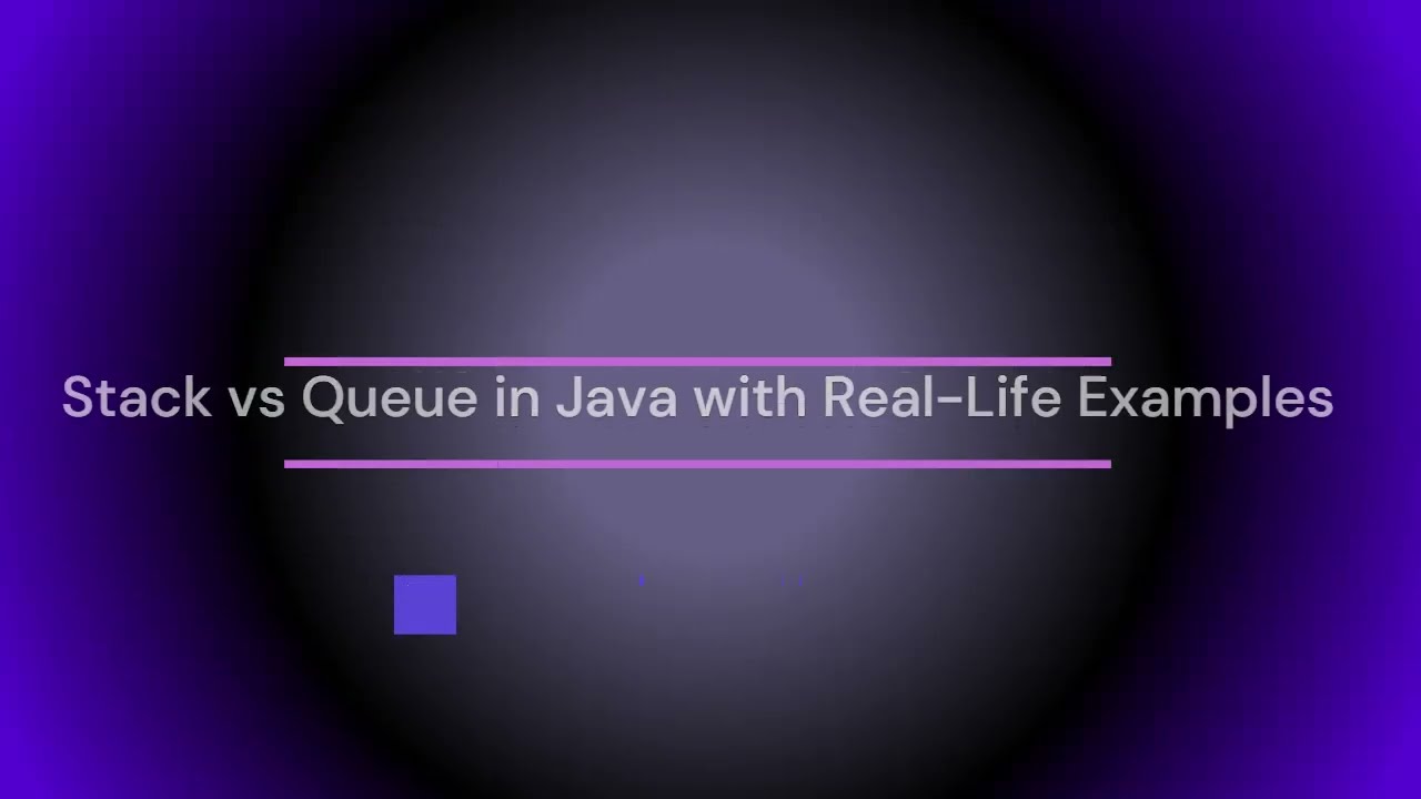 Stack vs Queue Explained with Real-life Examples (python) with Notes.