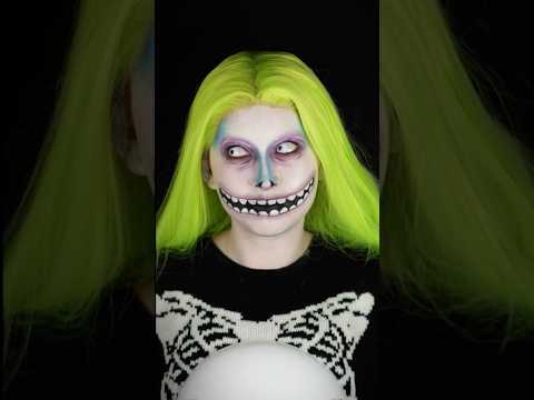 Nightmare before Christmas makeup serie: Barrel💚 #makeup #nightmarebeforechristmas #disney #cosplay