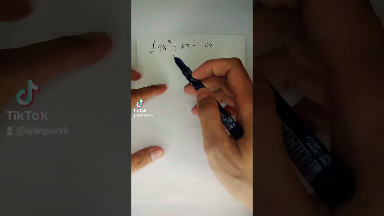 Soal Integral #matematika #kalkulus #integral