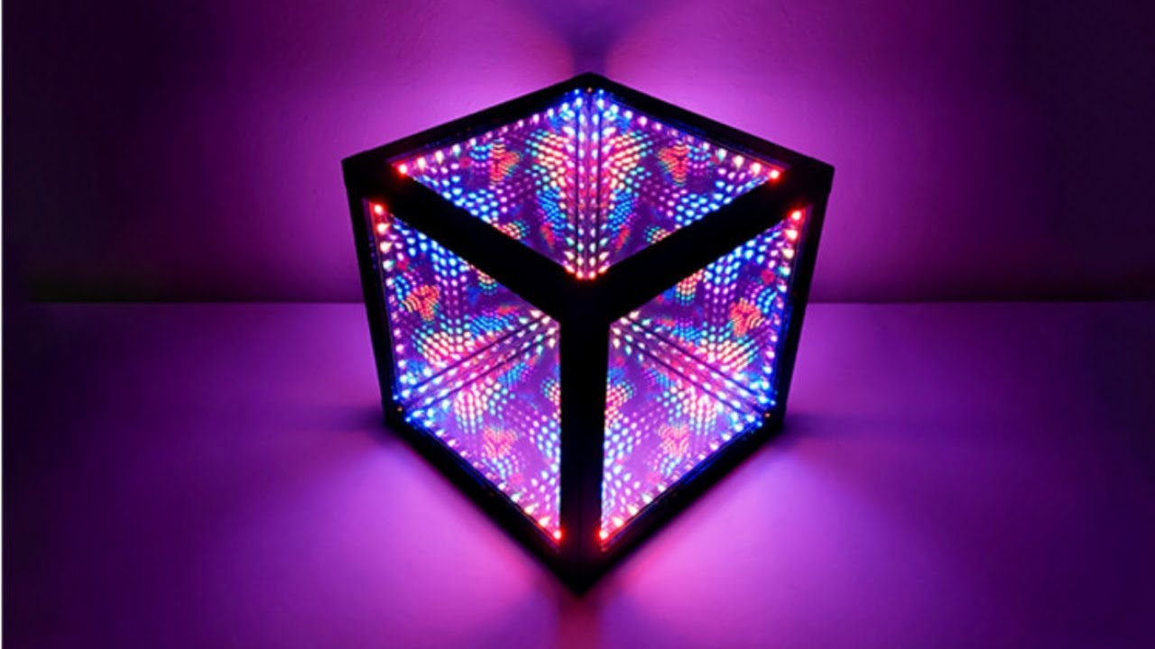 The HyperCube  Sound reactive, app-enabled, hyper-chromatic art that will transport you to another d