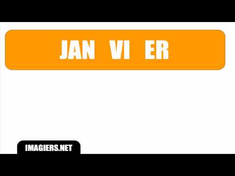 French pronunciation = JANVIER