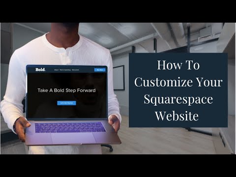 How To Customize Your Squarespace Template (Squarespace 2024)