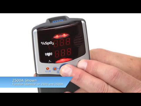 Nonin PalmSAT 2500 Memory HandHeld Pulse Oximeter with Alarm