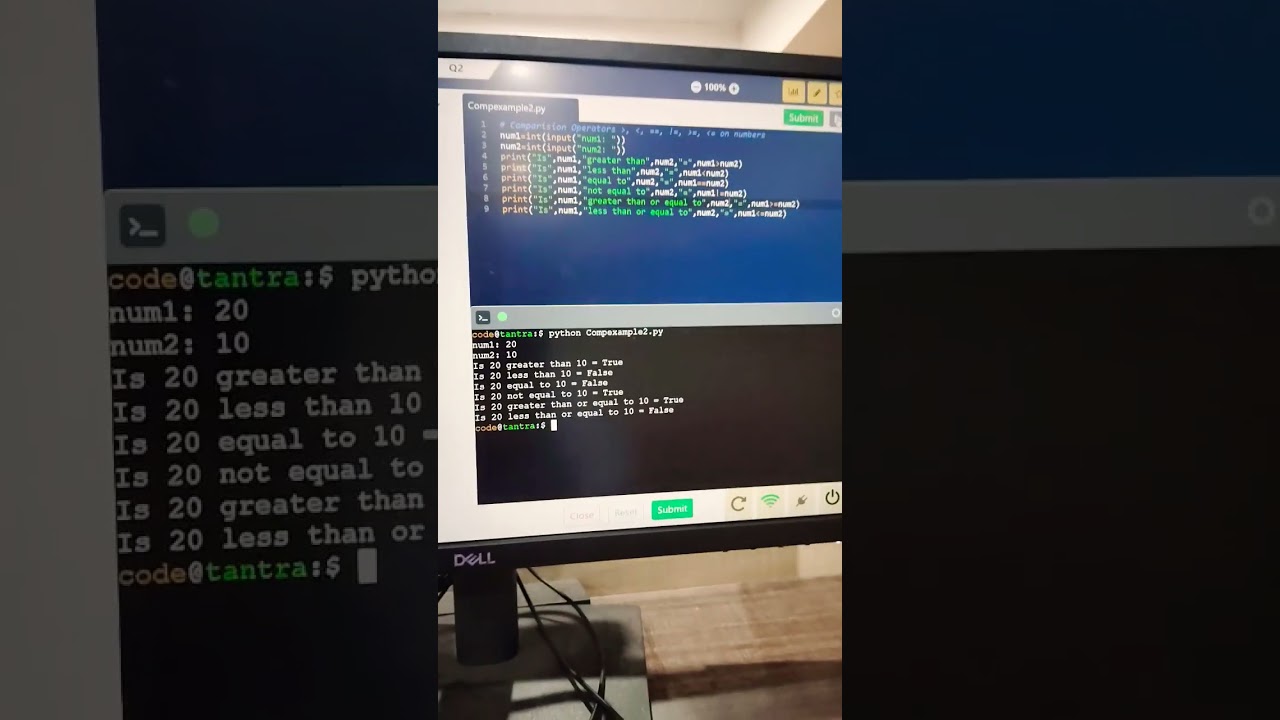 Codetantra Coding #viral #coding #python #college