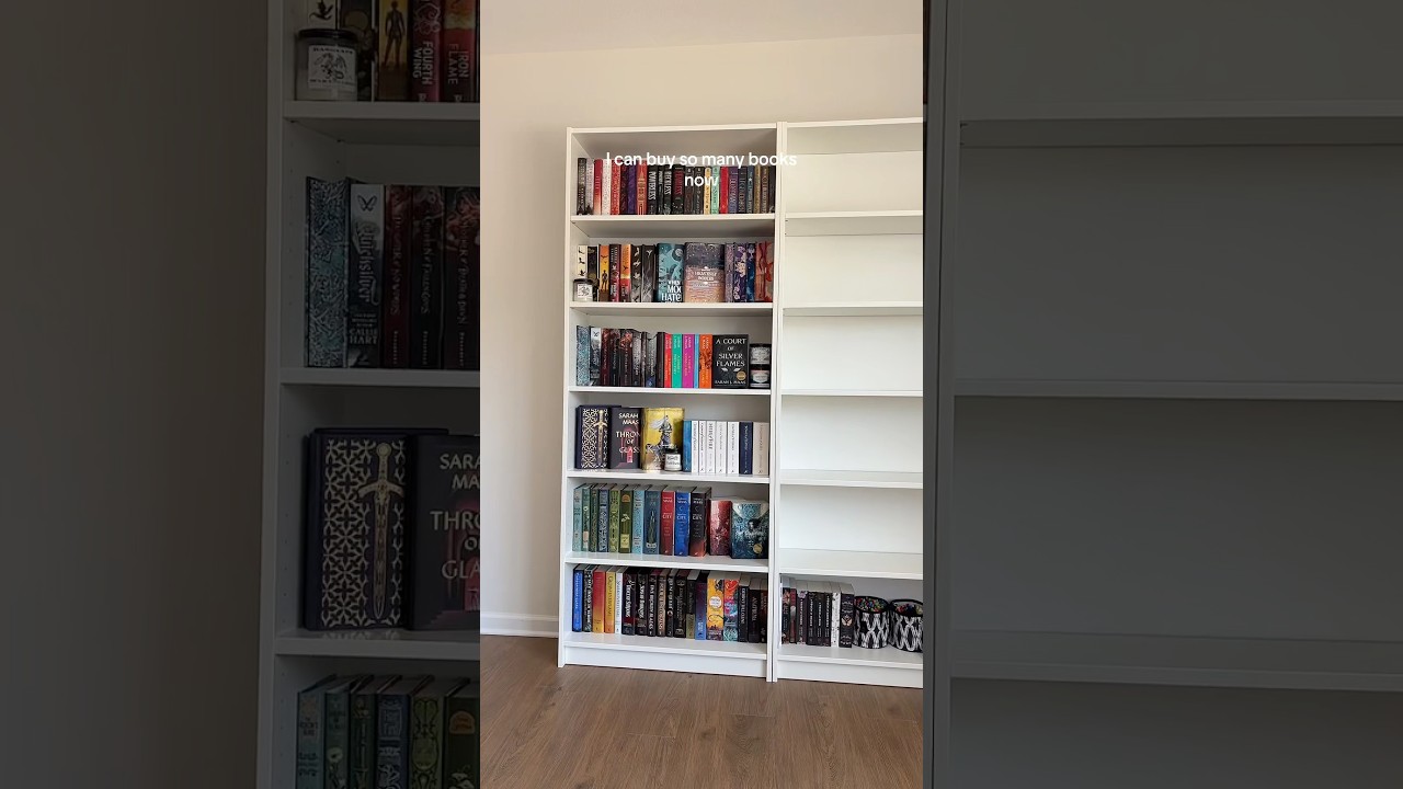 New bookshelves!! #bookshelf #bookshelves #bookcollection #bookshelforganization