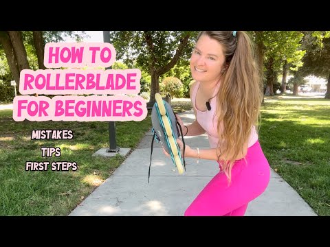 LEARN HOW TO INLINE SKATE! πΈ From the beginning, common beginner mistakes and tips
