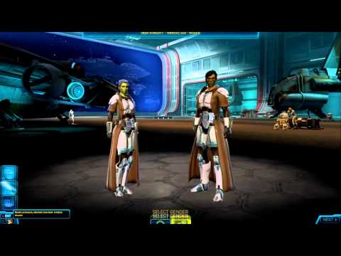Star Wars - The Old Republic Beta - Character Customization
