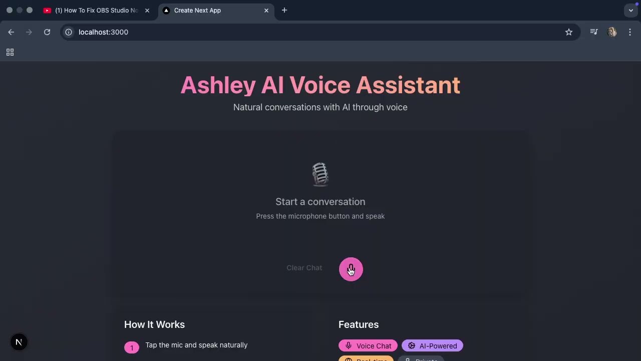 Ashley AI Voice Assistant