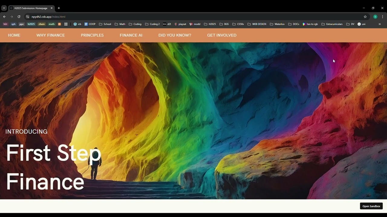 First Step Finance (for Hackonomics 2025)