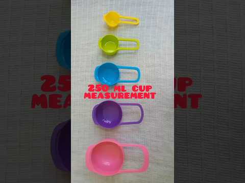 250ml measuring cups set measurement in grams for cakes