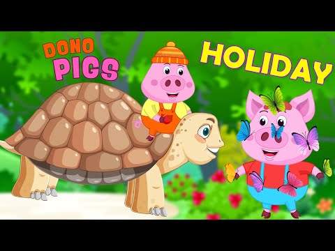 Dono Pigs🐷 Cartoon For Kids | Brand New 🖌️ Dono Pigs Episode | Forest ...