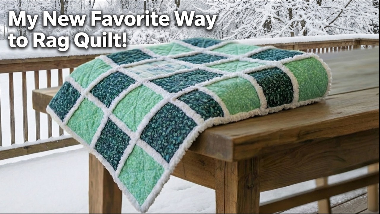 Panel Rag Quilt Tutorial: Stop Making Basic Squares & Sew a Boutique-Style Heirloom Quilt
