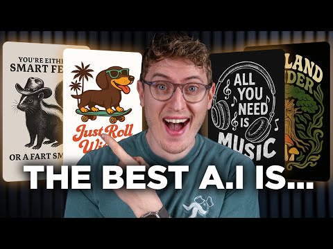 Best A.I Image Generator for PoD is Finally Here...