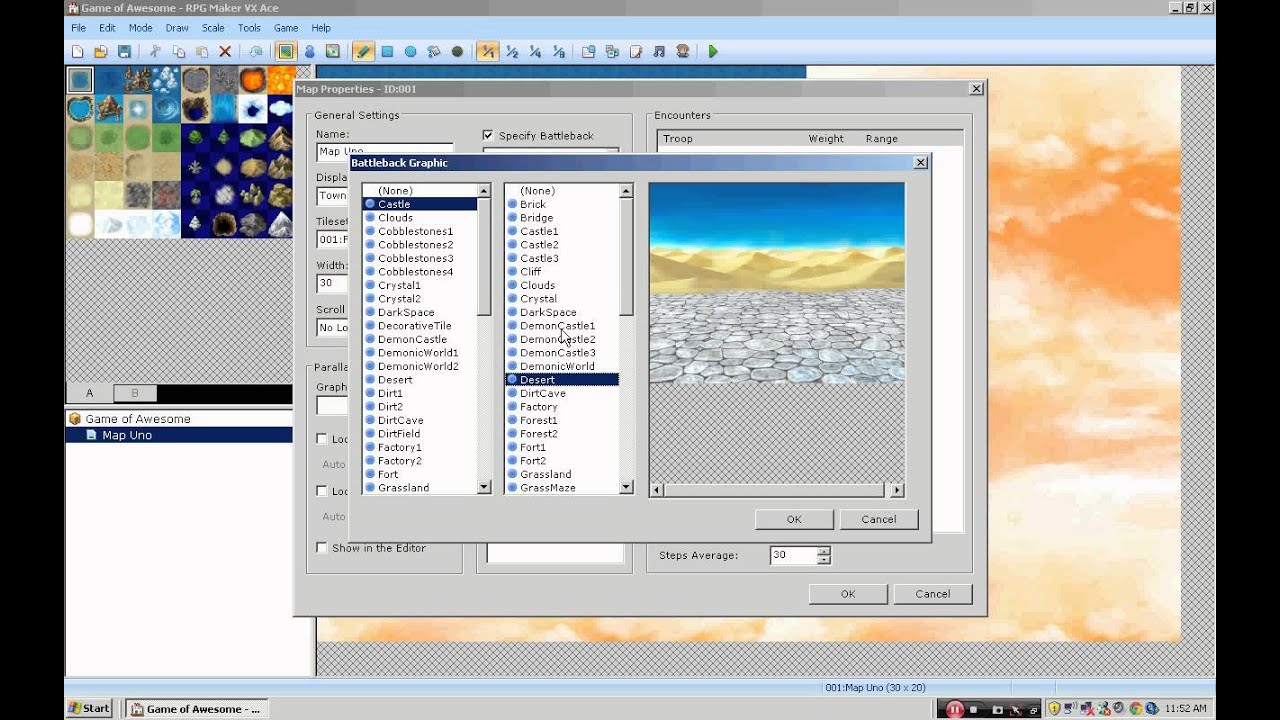 RPG Maker Vx Ace Tutorial Part 1: Learning the Basics