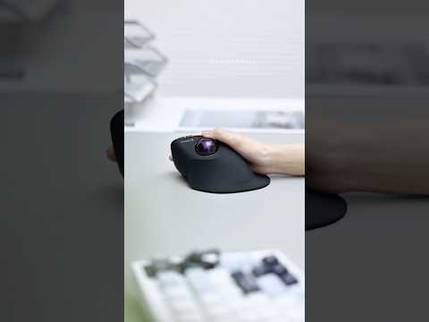 I’m obsessed with the trackball on this mouse—this is what peak mouse design looks like! #Mouse