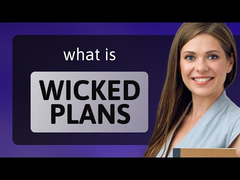 Understanding "Wicked Plans": A Guide for English Learners