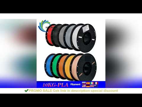 10KG/22LBS Multicolor PLA filament 1KG/Roll 1.75mm For 3D Printer Material for 3D Printing 3D Printe