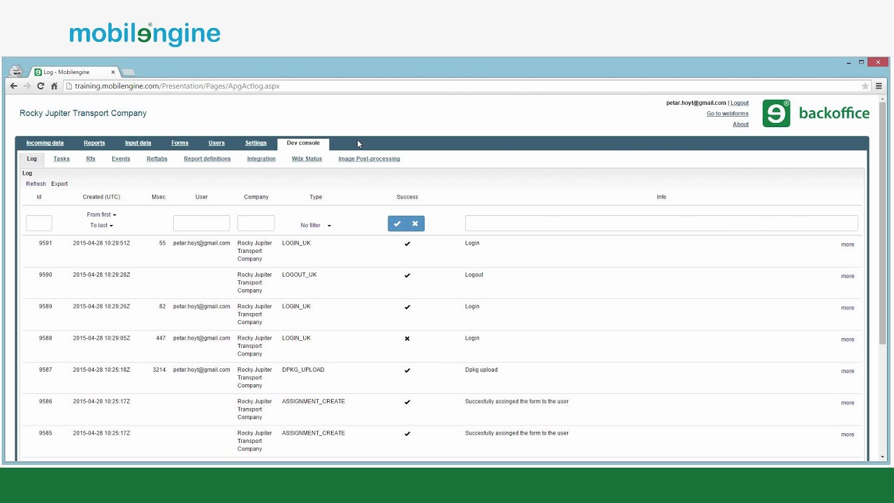 1.1 Introduction (Become a Mobilengine developer)