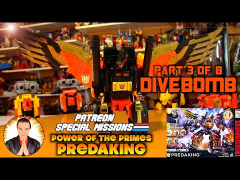 Transformers Power of the Primes Predaking Part 3 of 8: DIVEBOMB