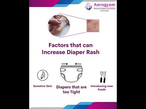 Factors that can Increase Diaper Rash | Steps to Prevent Diaper Rashes