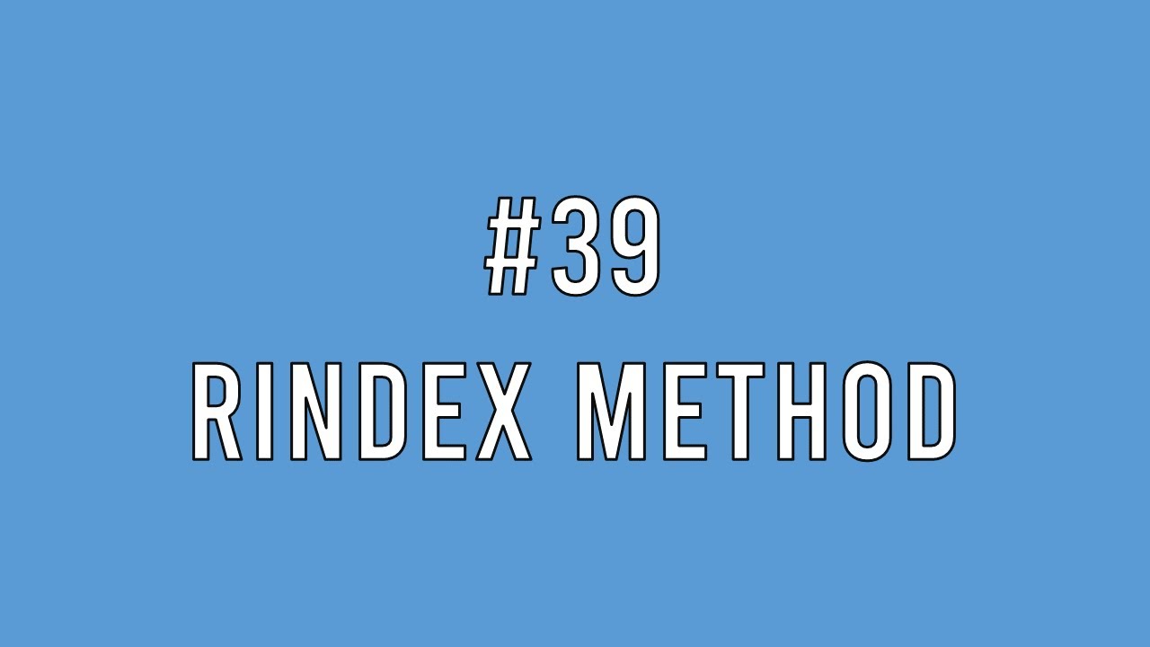 #39 [Python] rindex method