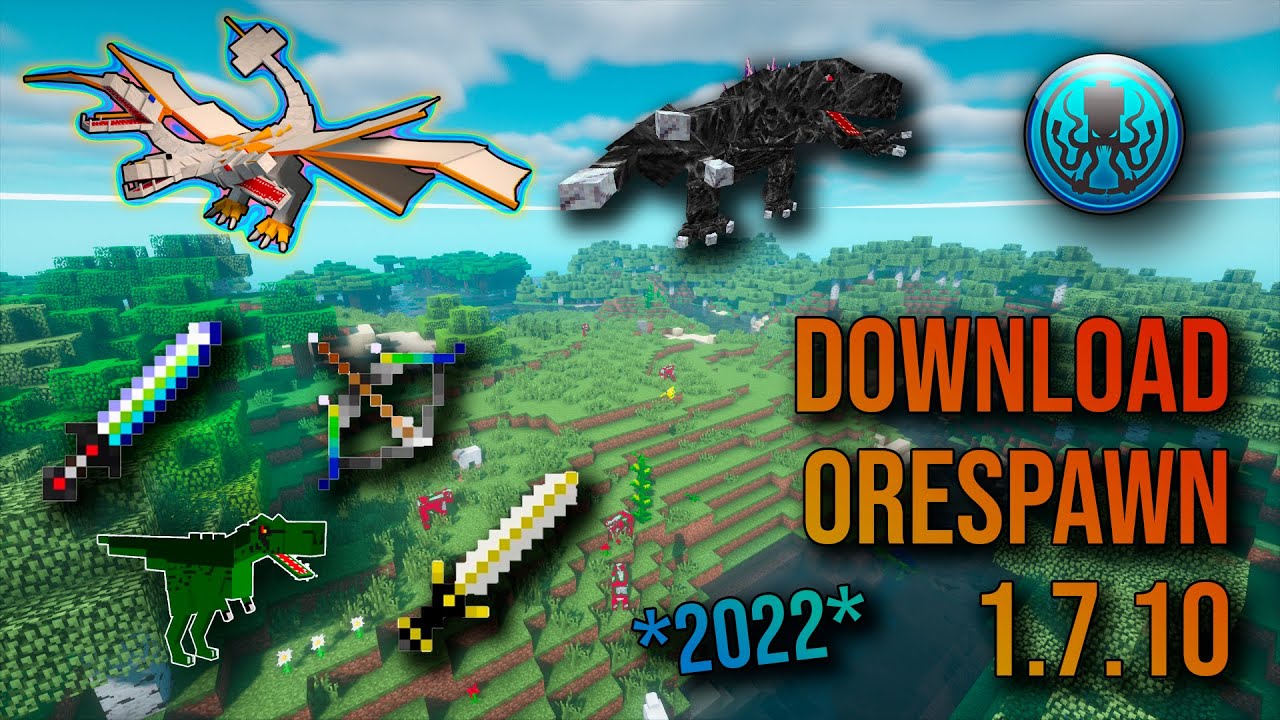 How to install OreSpawn 1.7.10 Minecraft mod (Working 2023)