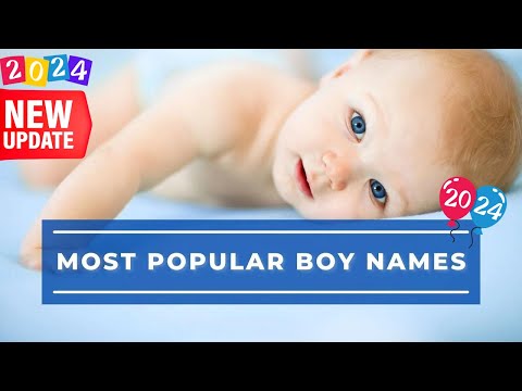 Top 25 Baby Boy Names 2024 | Most Popular Boy Names so Far [2024 UPDATED]
