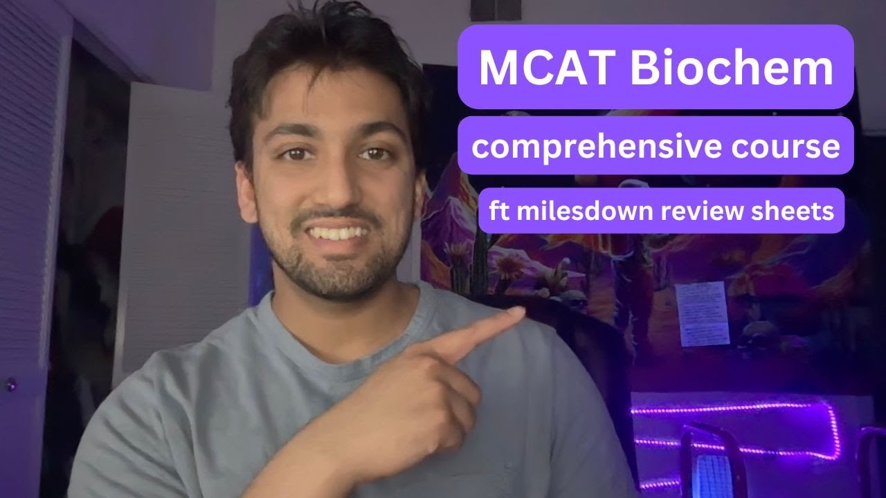 MCAT Biochem Comprehensive Course!