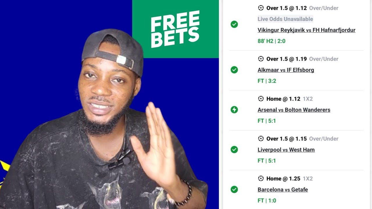 40+ ODDS ( OVER 1.5 GOALS BETSLIP ) - FREE FOOTBALL PREDICTIONS 