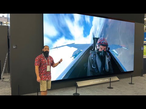 Sony's INSANE 220 inch Crystal LED TV!? CEDIA 2022