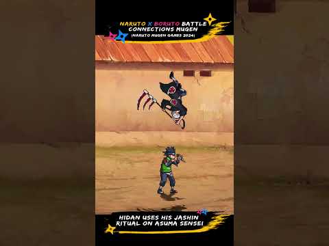 Hidan defeat Asuma on Mugen (Naruto Mugen 2024)