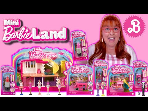 Unboxing SO MUCH Mini BarbieLand!! BarbieLand COLOR REVEAL, Mini DOLLHOUSE, Mini CUTIE REVEAL!!💖💕