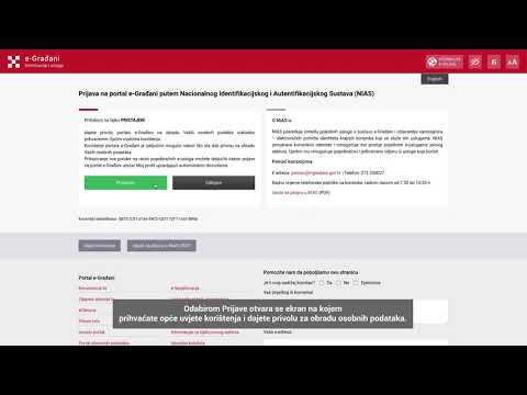 Kako se prvi put prijaviti u portal e Građani?