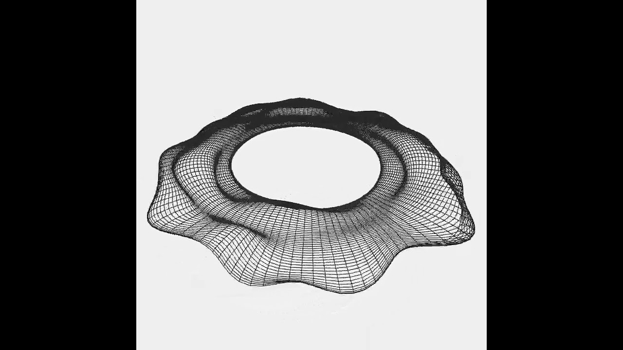 Circle of lines. #openframeworks #programming #creativecoding